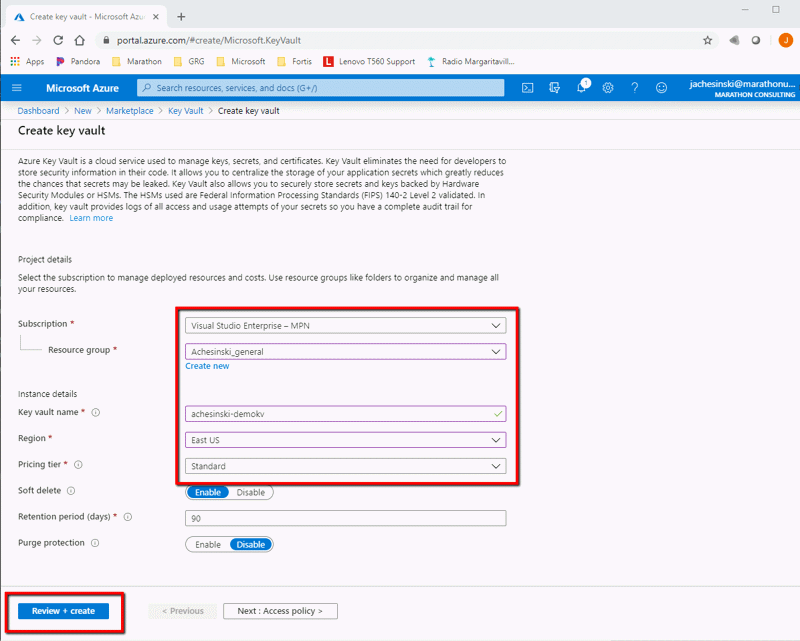 Secure Your Asp Core Application Secrets With Azure Key